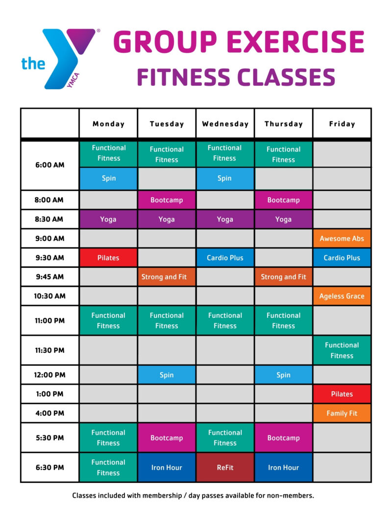 Schedule - Idaho Falls YMCA